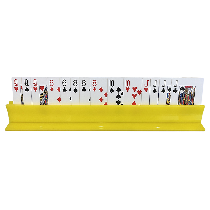 Card Holder Bright Yellow – CANASTA SETS.COM